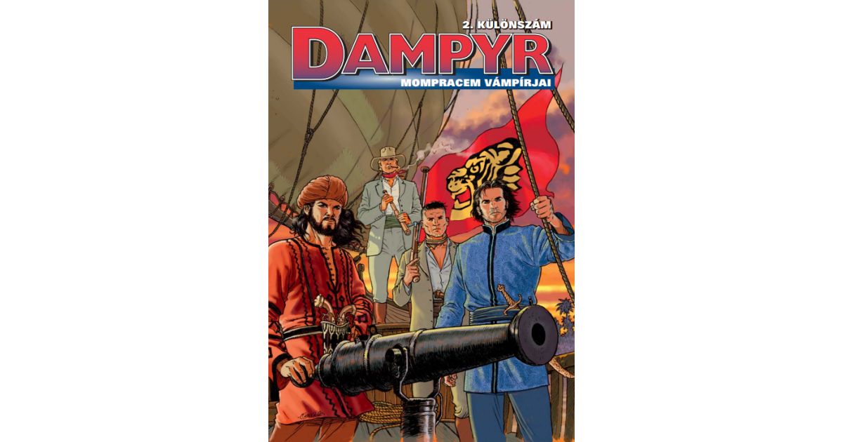 Dampyr 2. különszám: Mompracem vámpírjai előrendelés