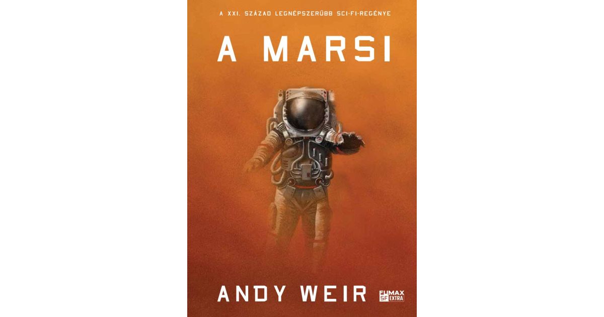 Andy Weir: A marsi keménytáblás könyv előrendelés