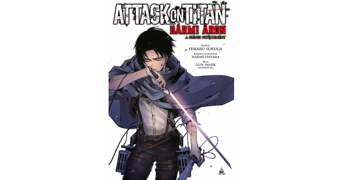 Attack on Titan: Bármi áron színes, keménytáblás manga gyűjtemény ...